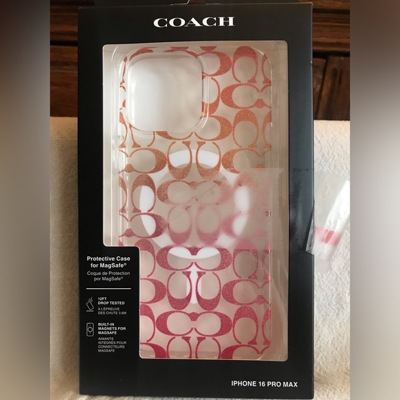 Coach | Cell Phones & Accessories | Nib Coachmagsafe Glitter Protective ...